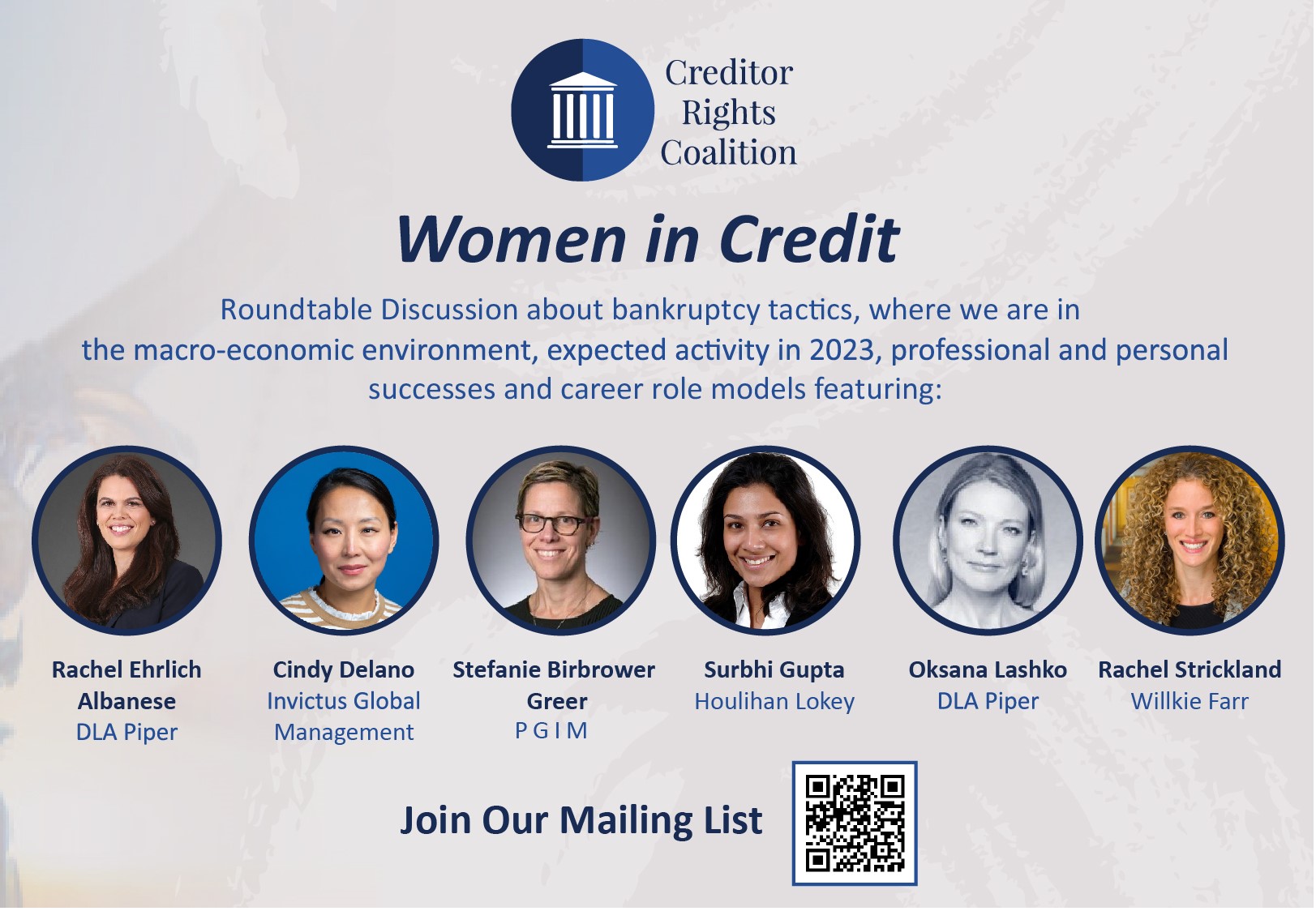 Special Feature: Women in Credit – Creditor Rights Coalition